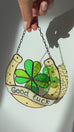 Double Good Luck Stained Glass Charm Symbol – AvalGlass